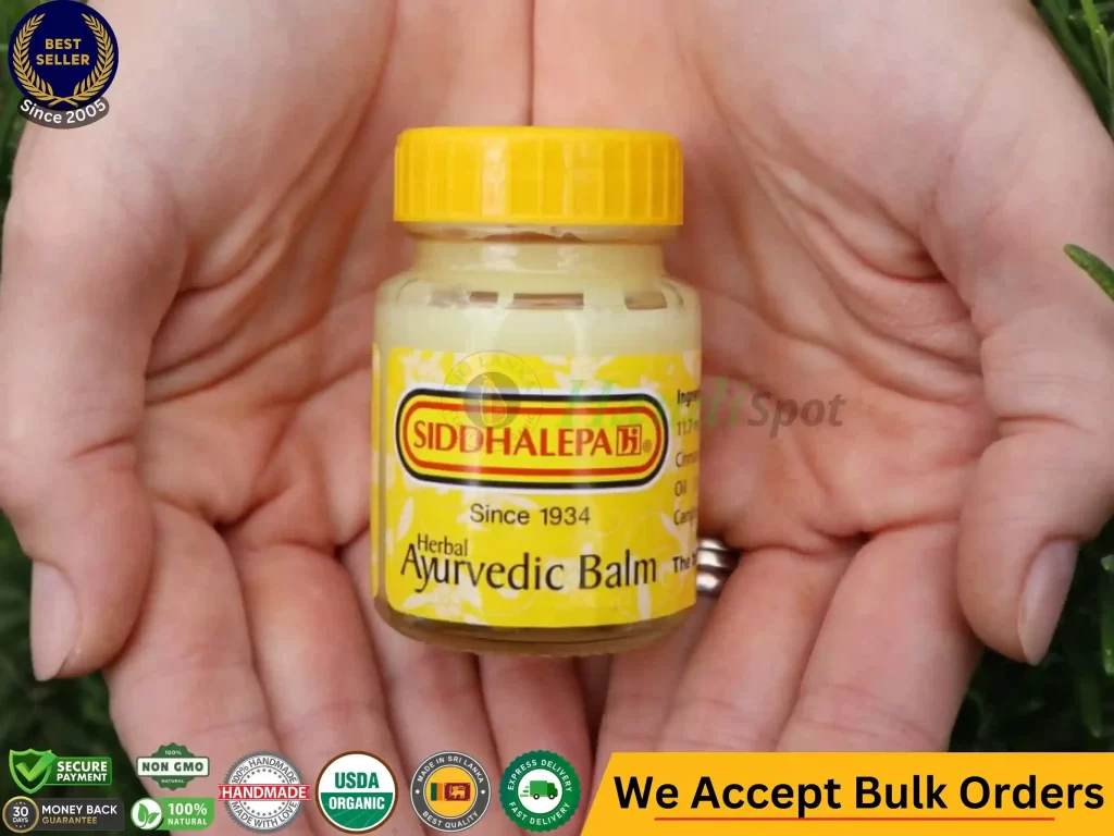 Buy Siddhalepa Balm | Aboniki, Bush, Udder & Tiger Balm Pain Relief ...