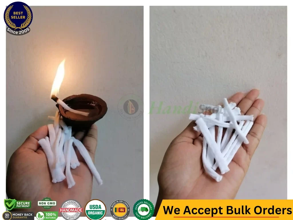 Buy Premium Oil Lamp Wicks 50 pcs | Wicks for Oil Lamps | Lamp Oil ...